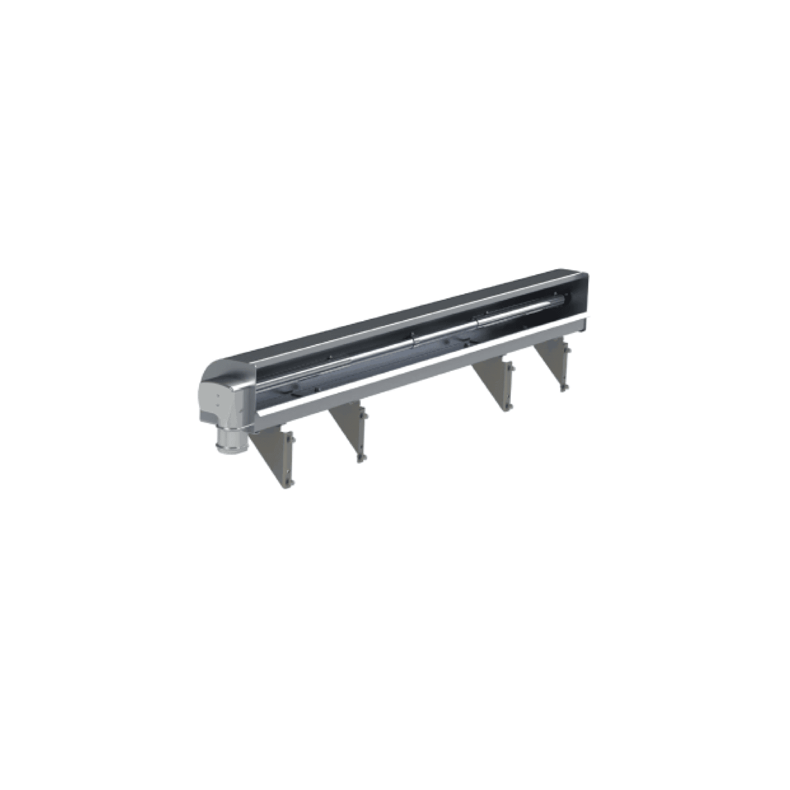 40ft Aluminum Tarp System - Electric Wind-Up & Arms | Harp's Tarps
