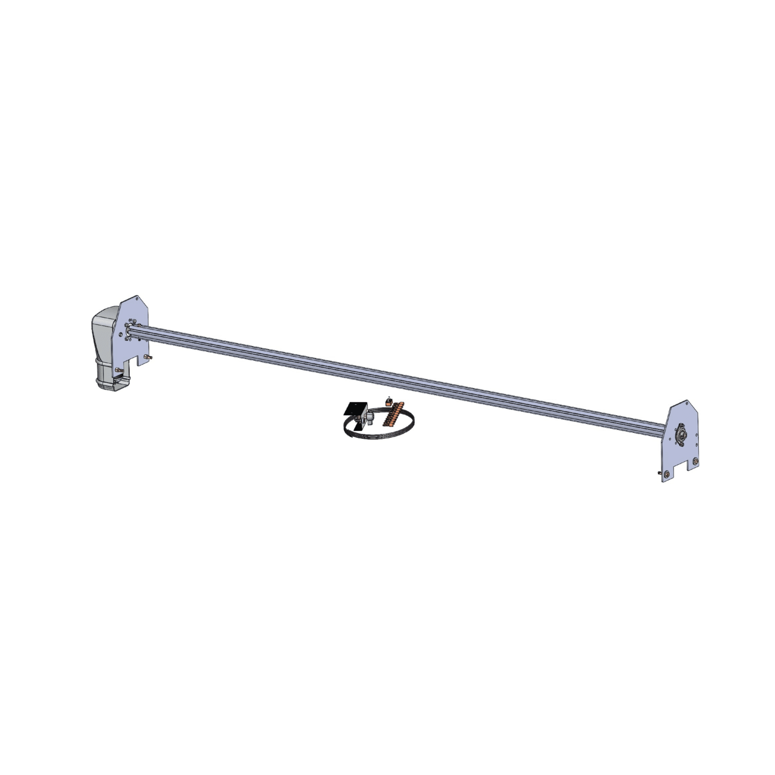 Electric Wind-Up & Aluminum Arm System for 23 Ft. Dump Truck