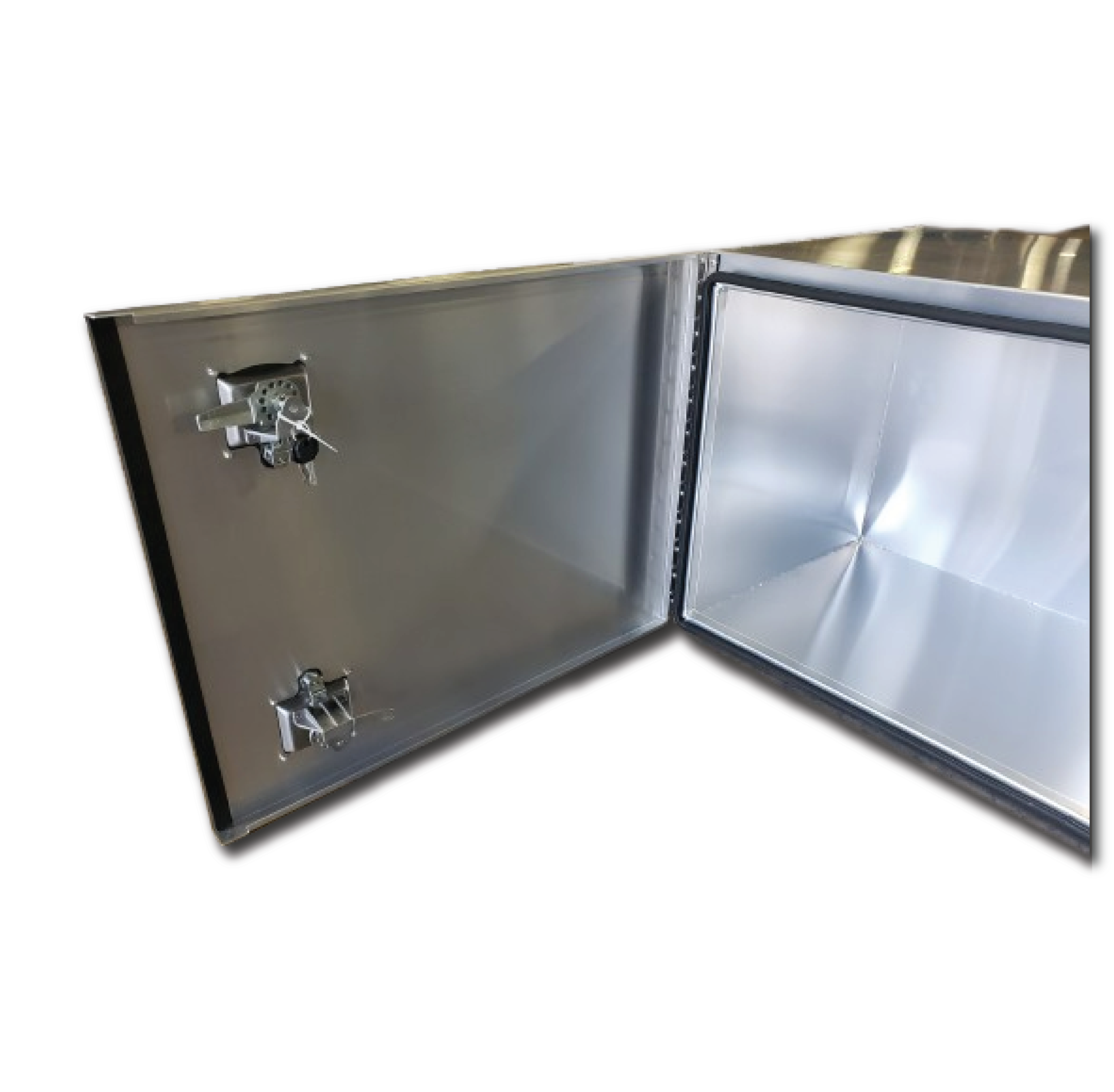 60" x 24" x 24" Double Door Flatbed Toolbox | Storage Solution
