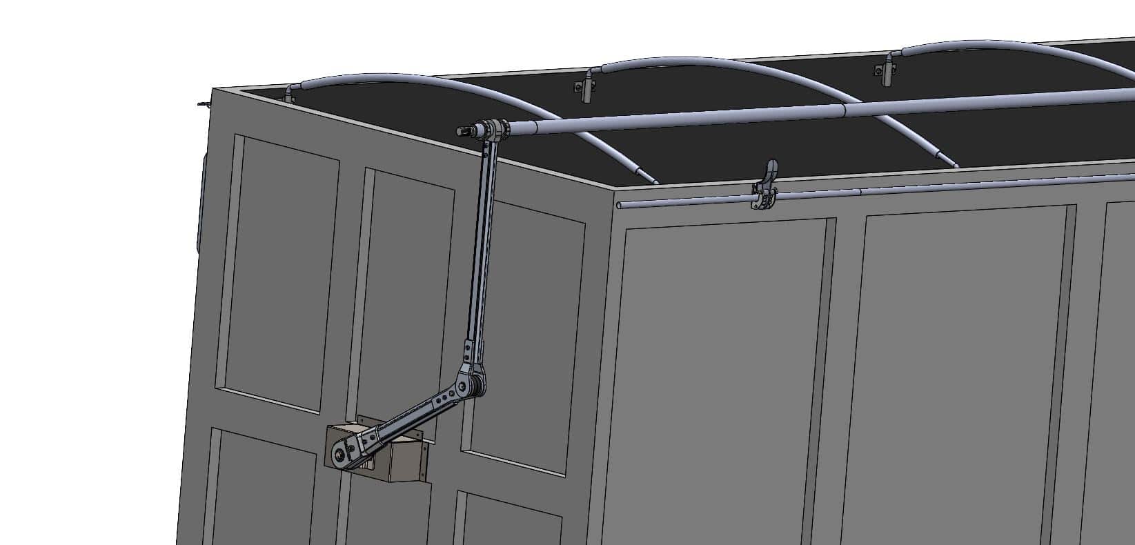 Roll Return Assist Arm (RTS-3300) - Harp's Tarps